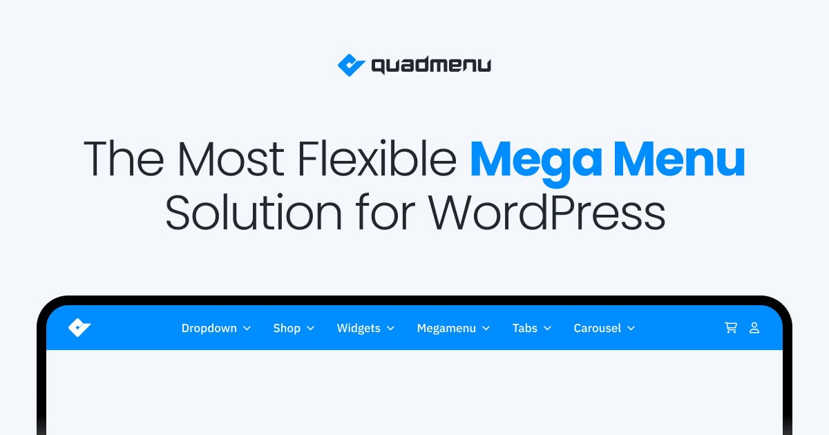 QuadMenu - WordPress Mega Menu